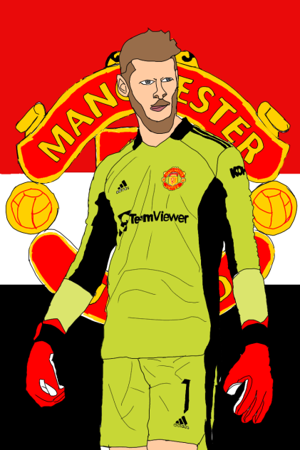 David De Gea - ibisPaint