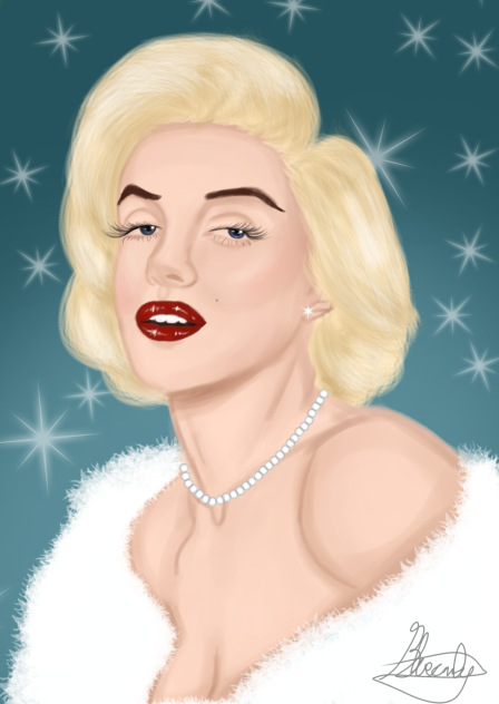 Marilyn Monroe - ibisPaint