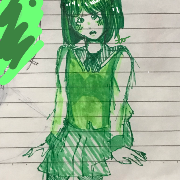 Edited irl drawing - ibisPaint