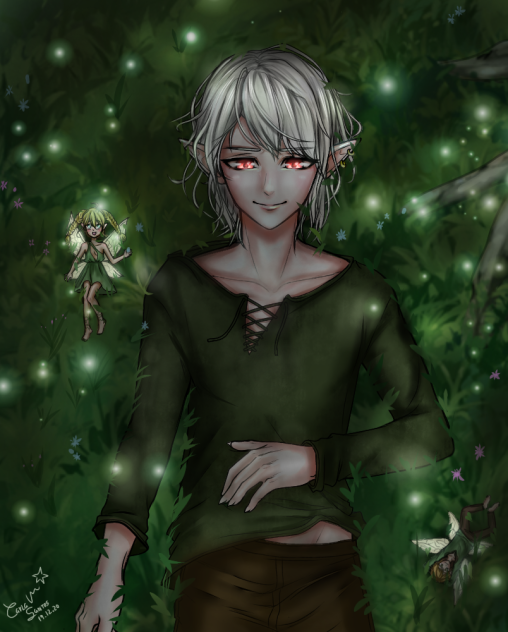 Firefly night - ibisPaint