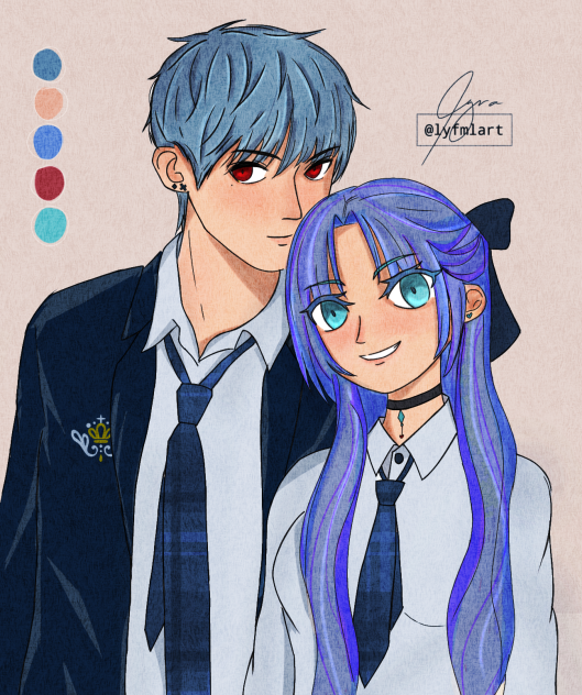 Kali & Astrid - ibisPaint