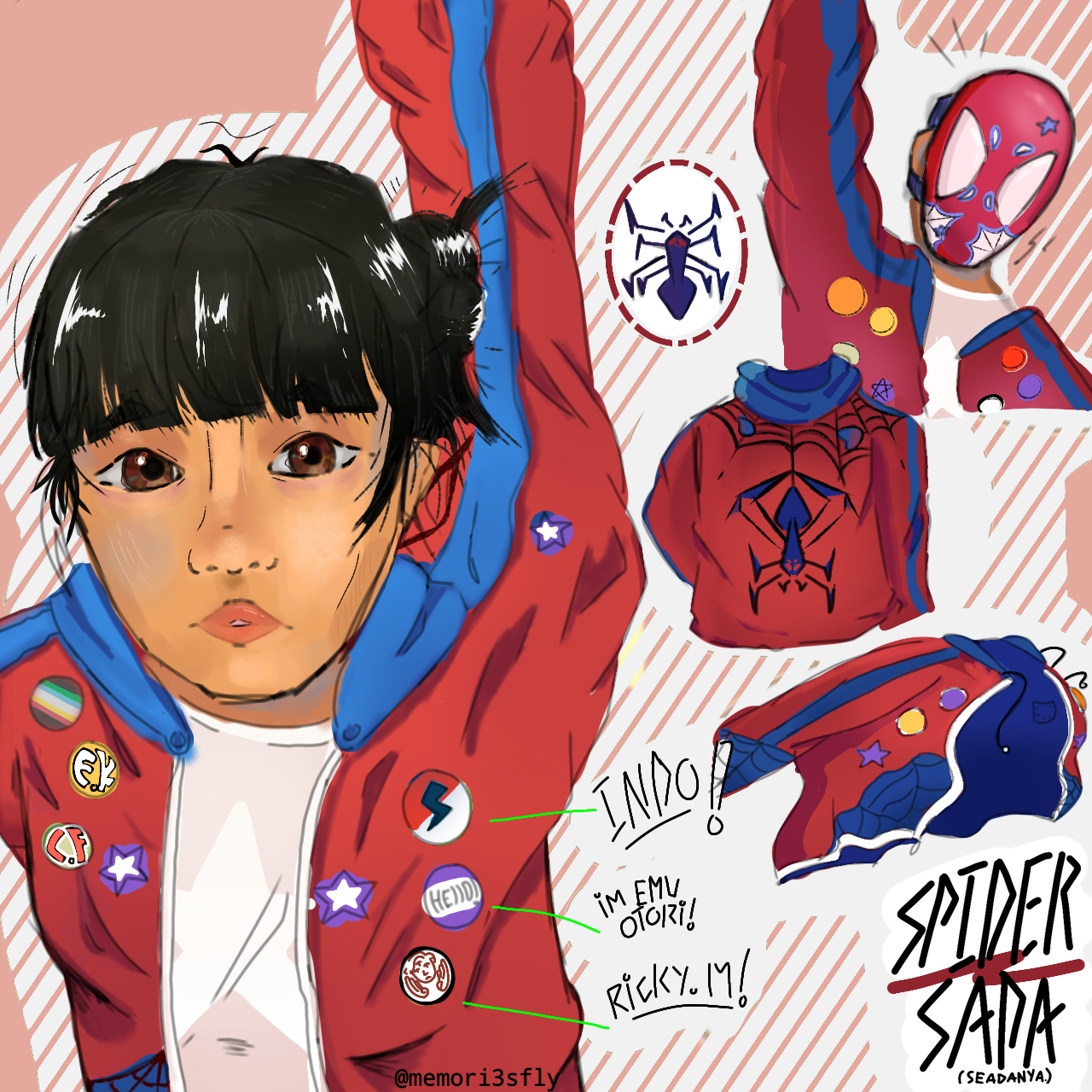 SPIDER OC =D - ibisPaint