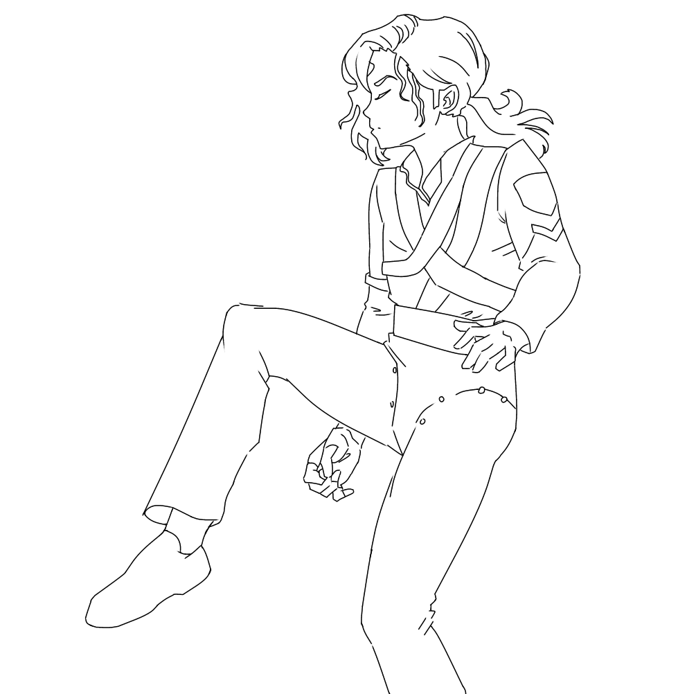 MJ outline - ibisPaint