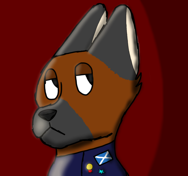 Scotland German Shepherd - ibisPaint
