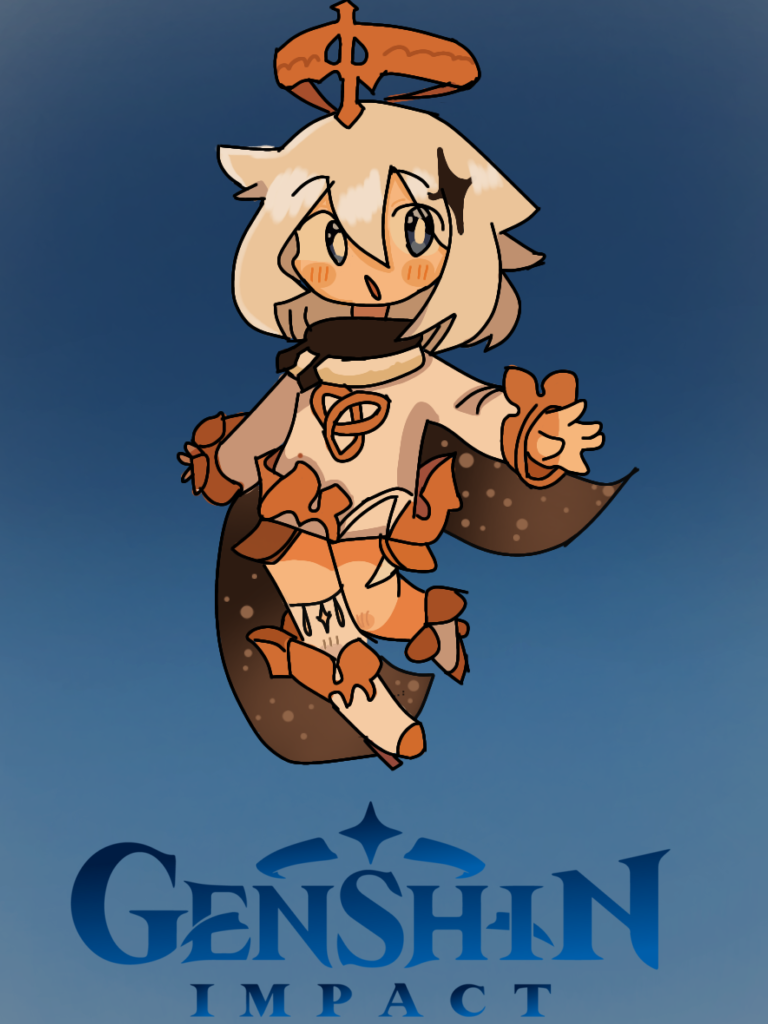 Paimon genshin inpact - ibisPaint