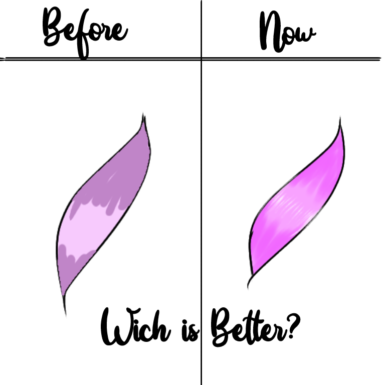 Hair Shading comparison - ibisPaint