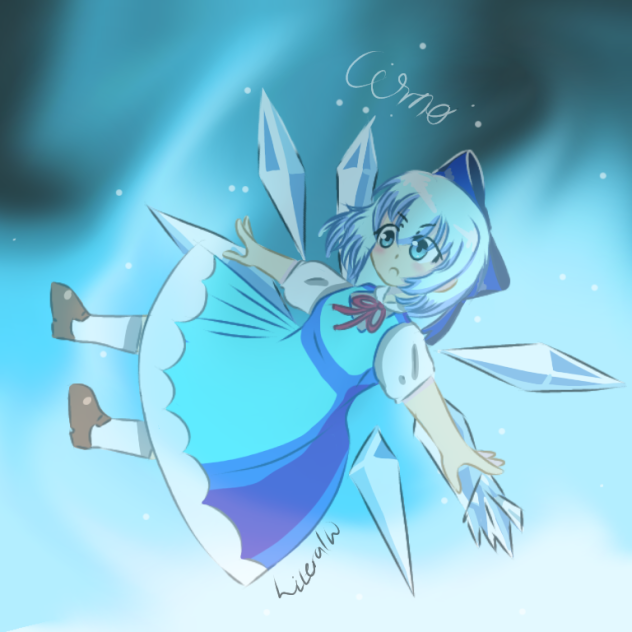 cirno 💙 - ibisPaint