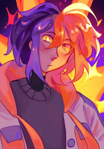 orange 🍊 👽 - ibisPaint