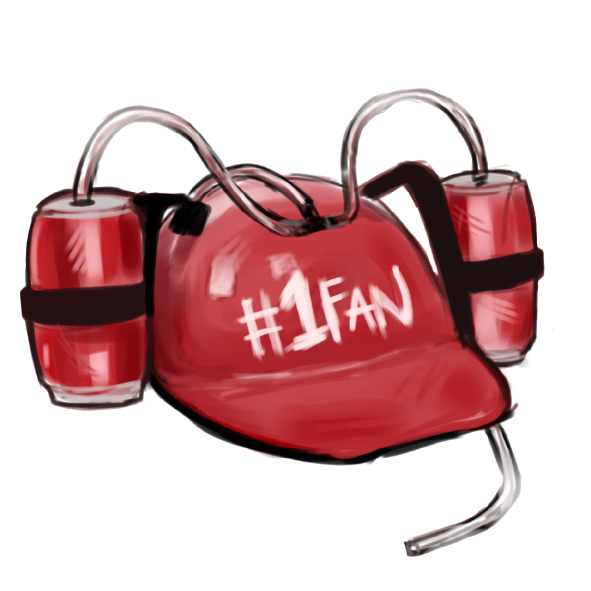 drinking hat - ibisPaint