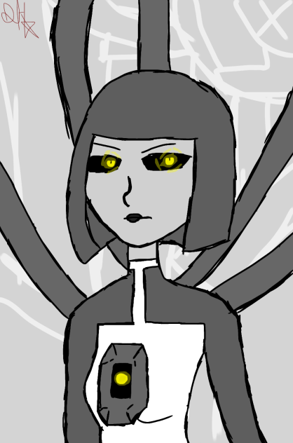 Humanoid Glados - ibisPaint