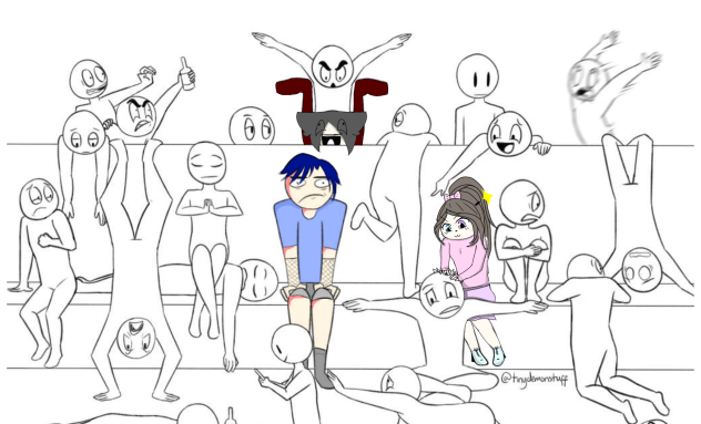 crazy collab XD - ibisPaint