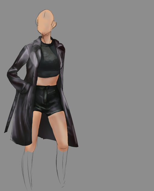 Leather study - ibisPaint