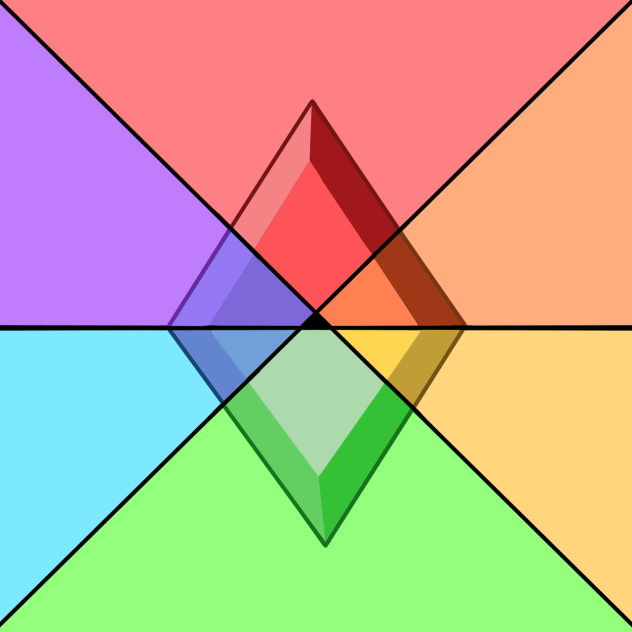 The Rainbow Diamond - ibisPaint