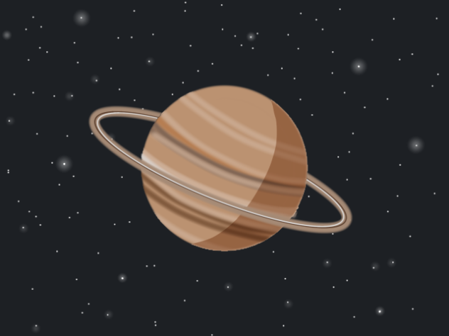 Saturn - animation - ibisPaint