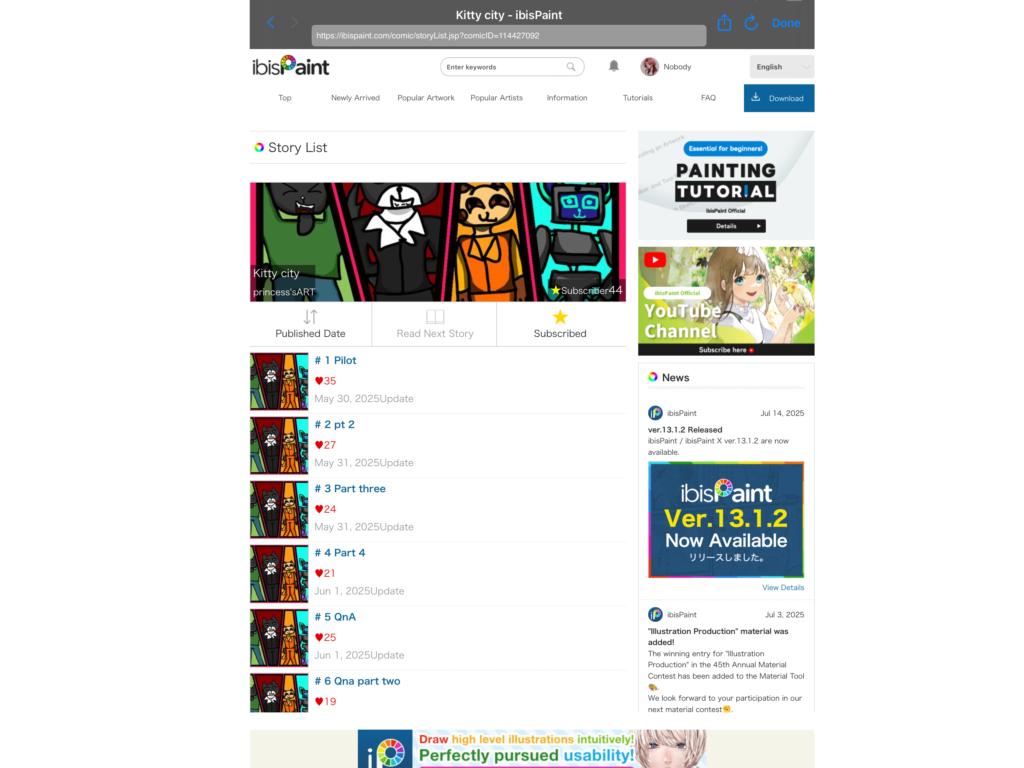 SUB TO THIS COMIC RN - ibisPaint