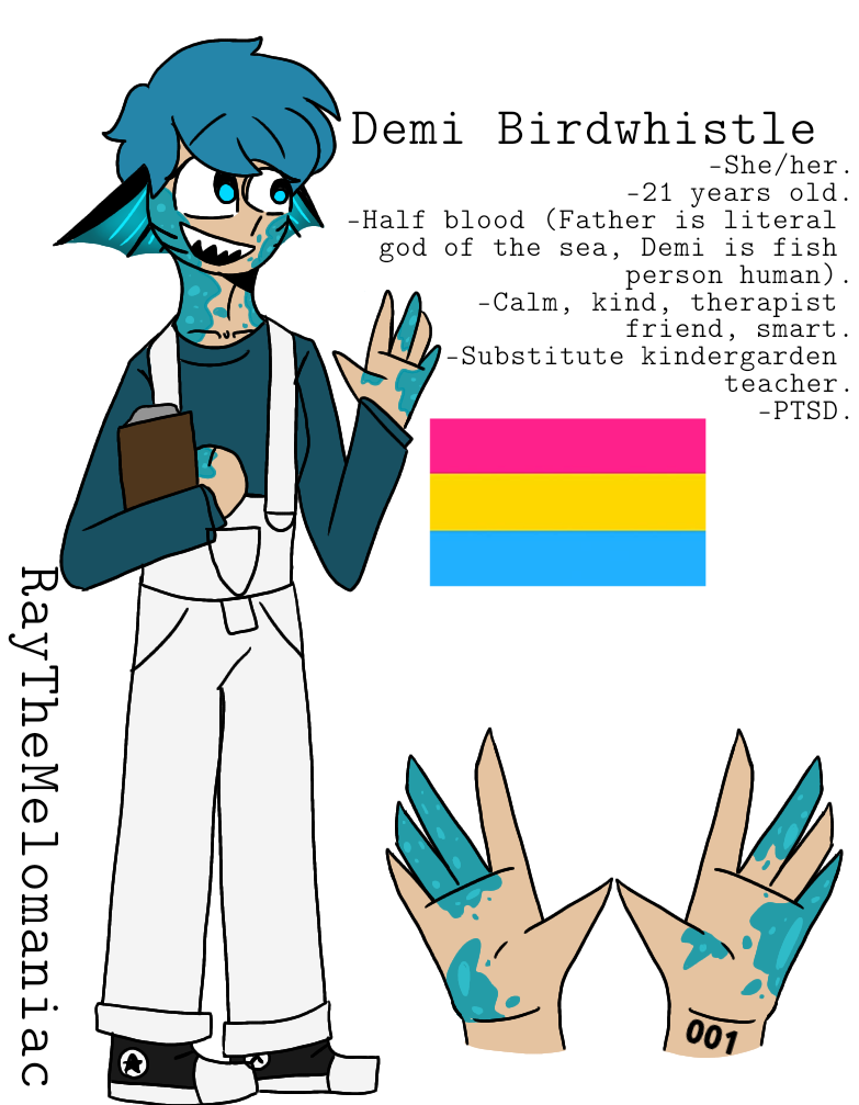 DEMI THE FISH LADY - ibisPaint