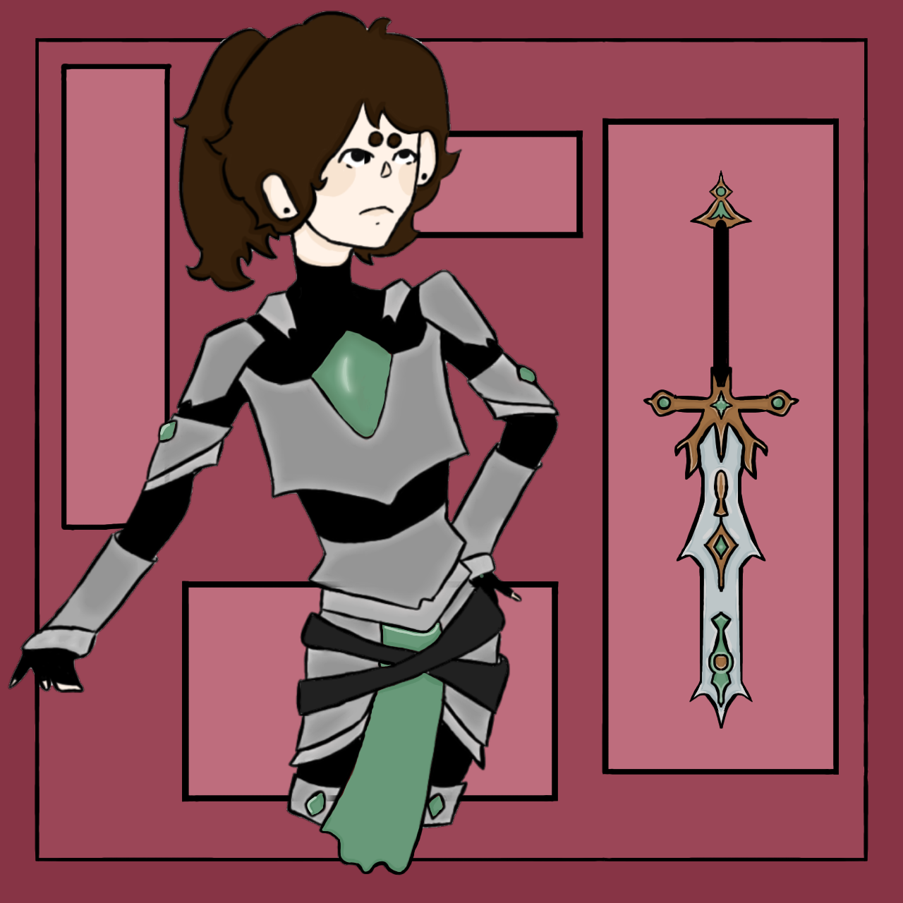 knight in ️shining ️ armor - ibisPaint