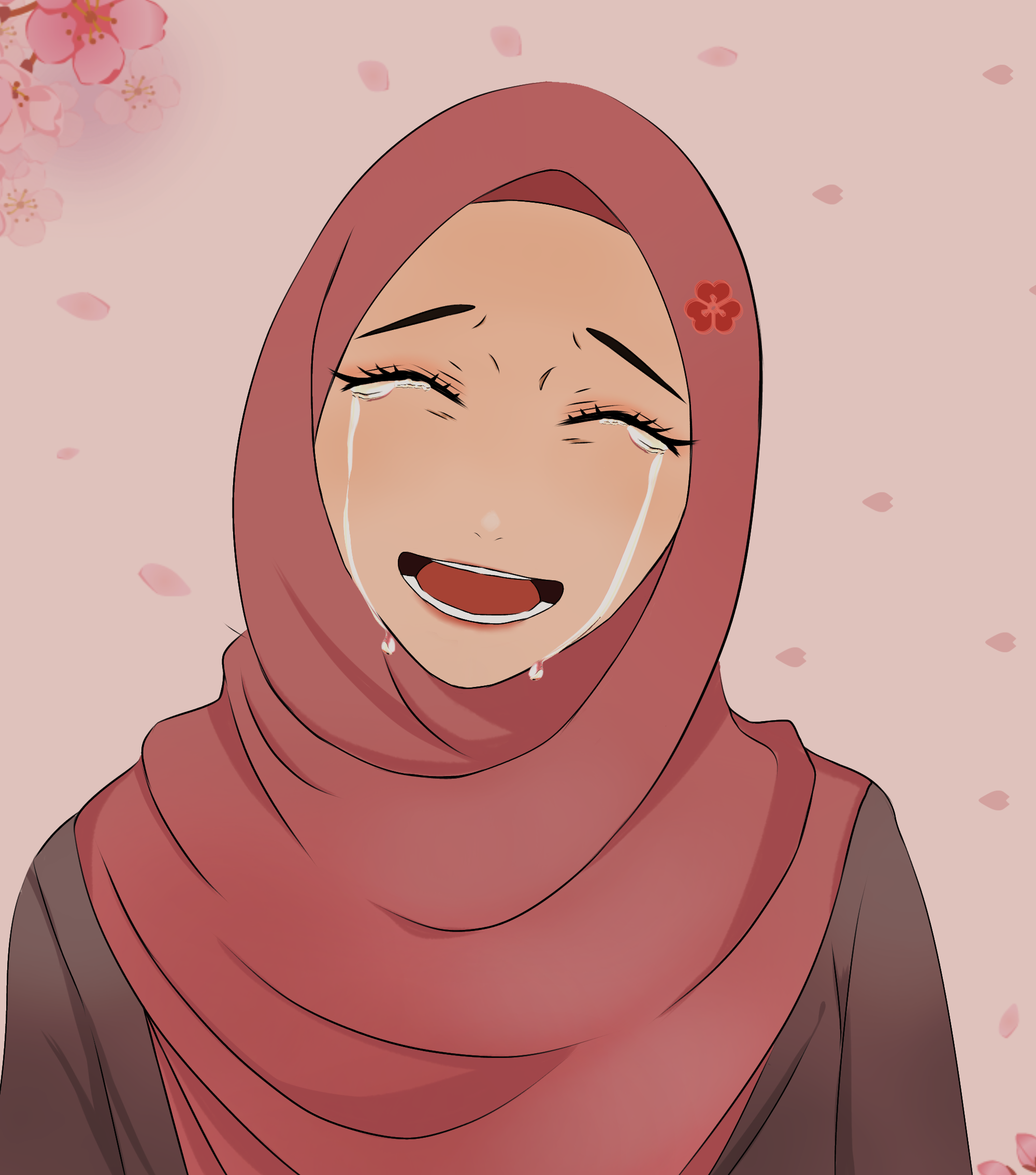 sad girl - ibisPaint