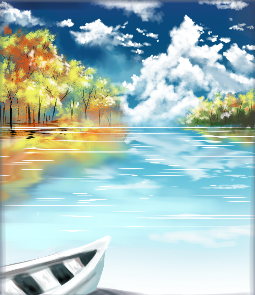 In the silence of nature - ibisPaint