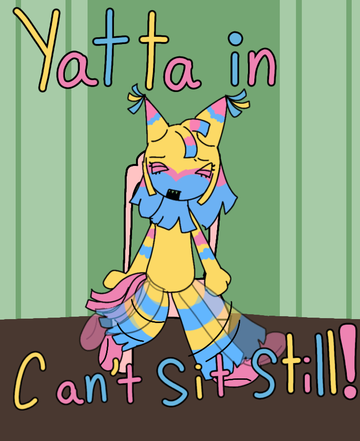 Yatta in Can't Sit Still! - ibisPaint