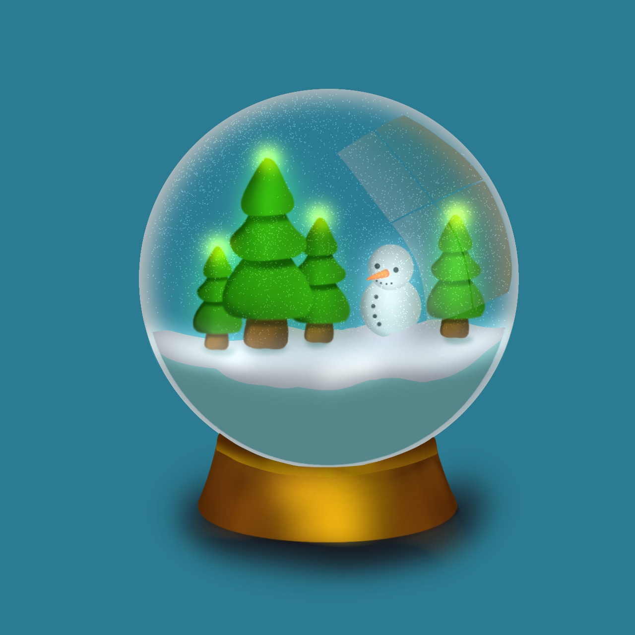 Snow globe - ibisPaint