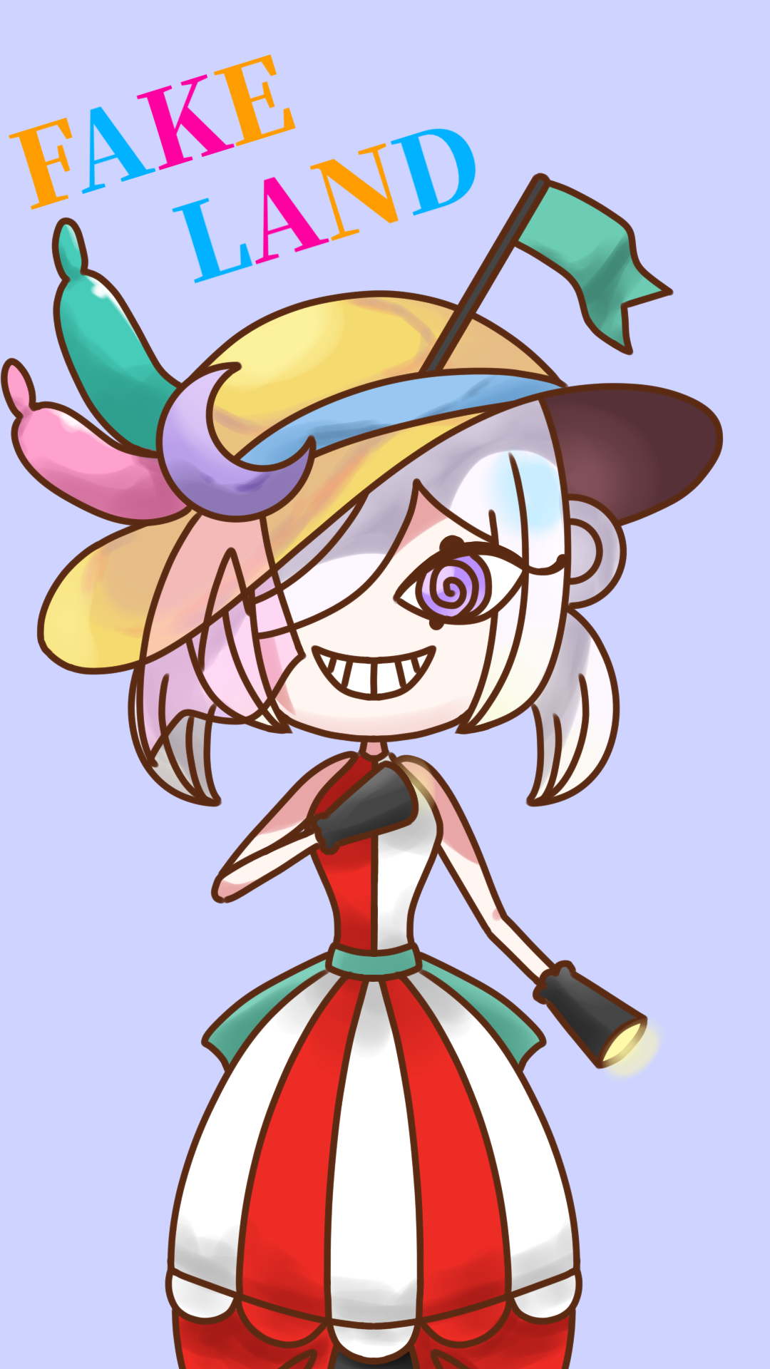 FAKE LAND風しろちゃん - ibisPaint