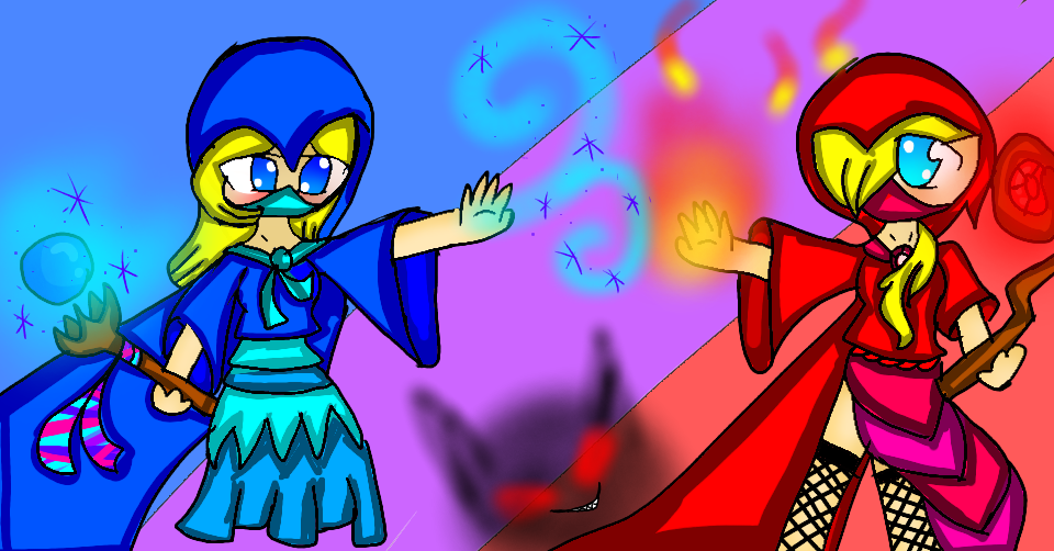 mage vs mage - ibisPaint