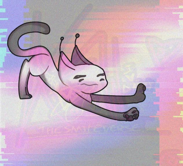 alien demi-girl cat ¡¡ - ibisPaint