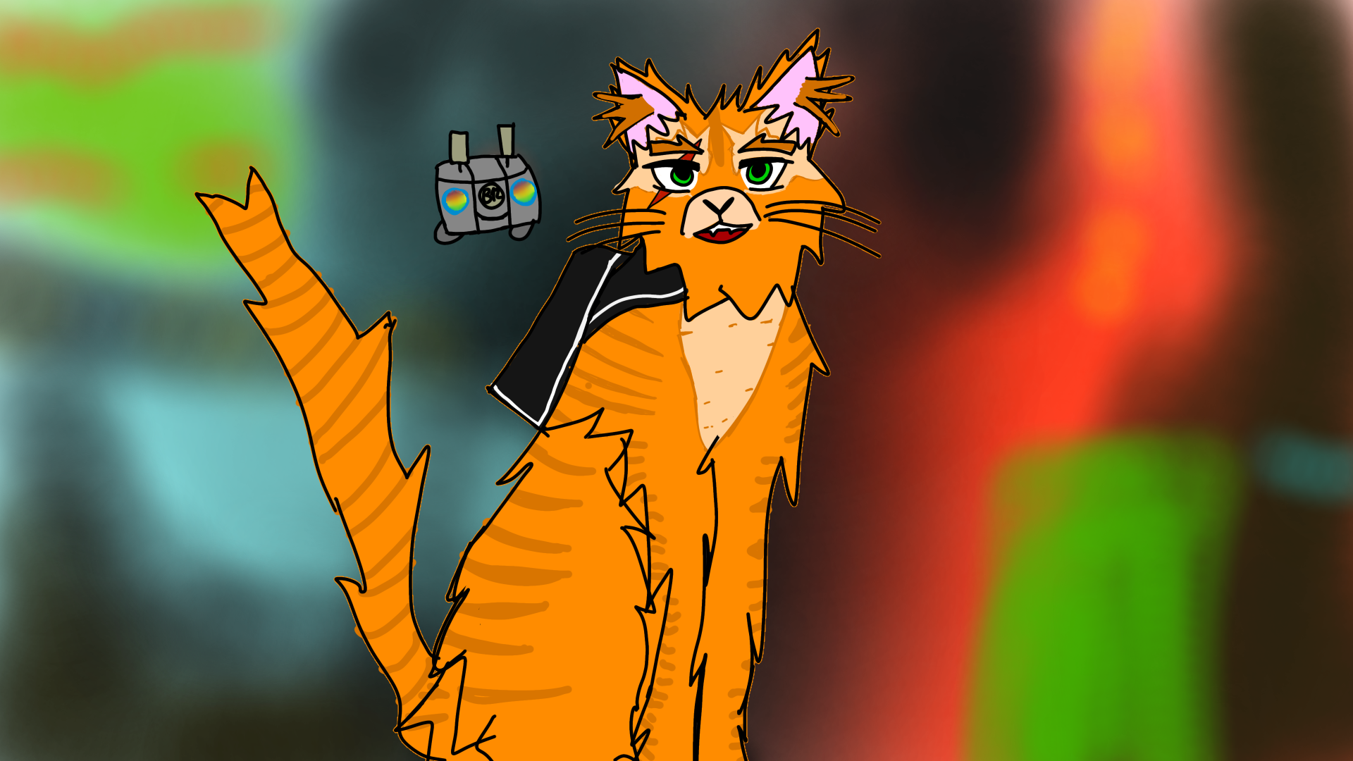 Stray game fanart - ibisPaint