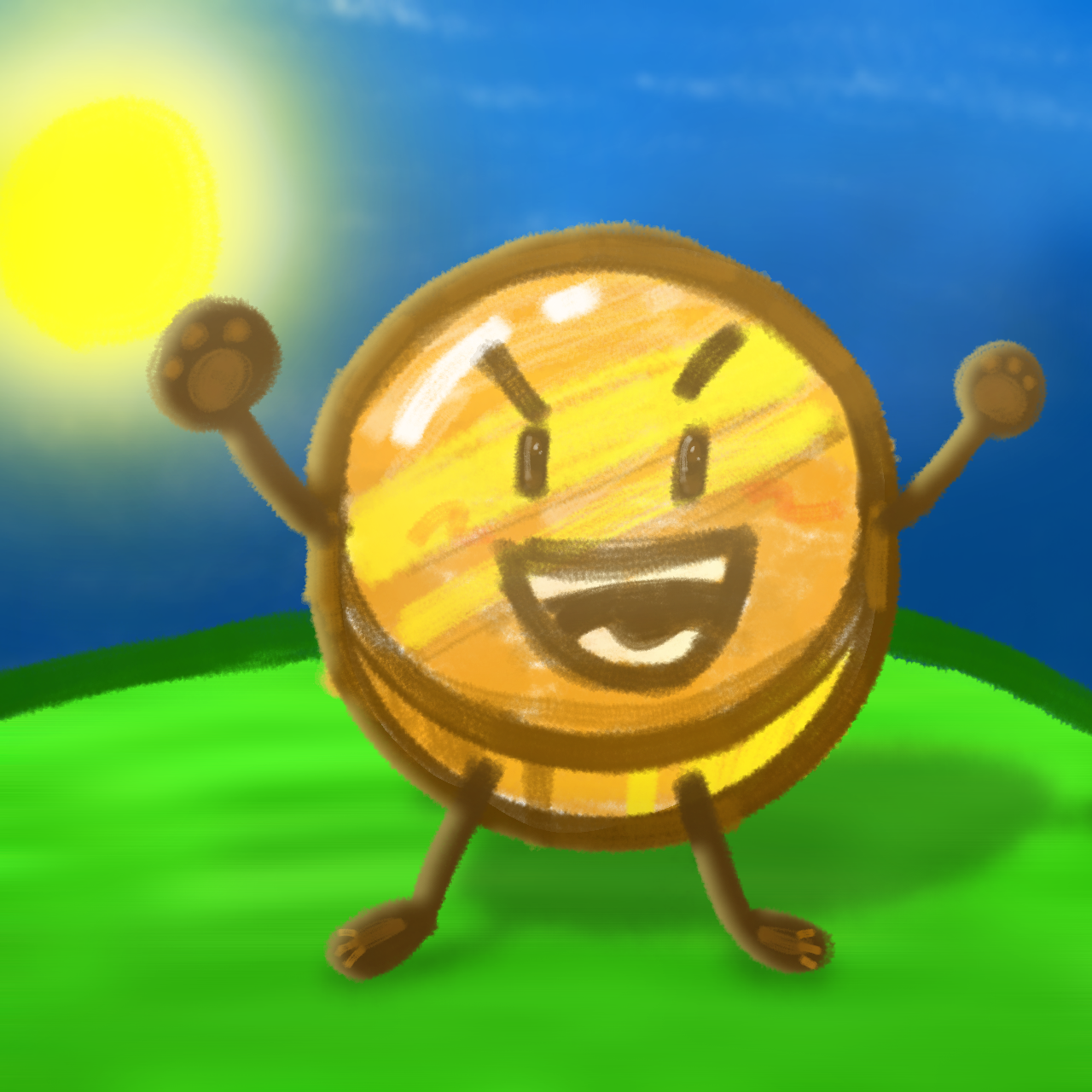 coiny - battle for dream island - ibisPaint