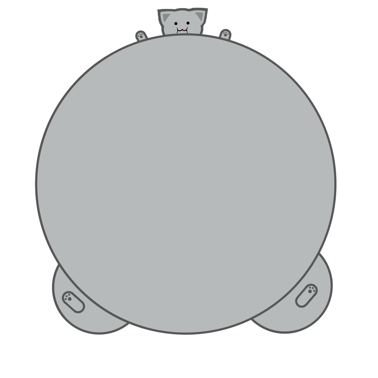 Cat Inflation and fat - ibisPaint