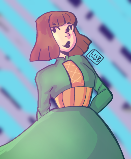 Chara In a Dress. - ibisPaint