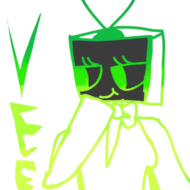 Vee,a minimalist work XD - ibisPaint