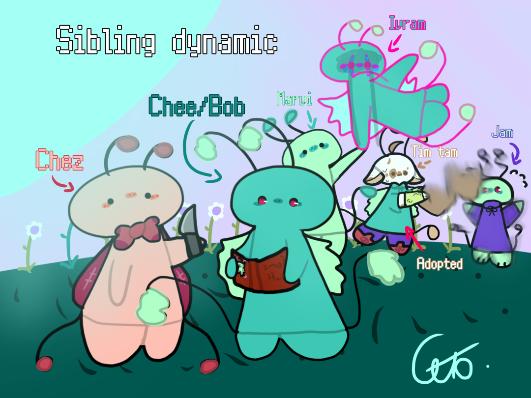 The sibling dynamic - ibisPaint