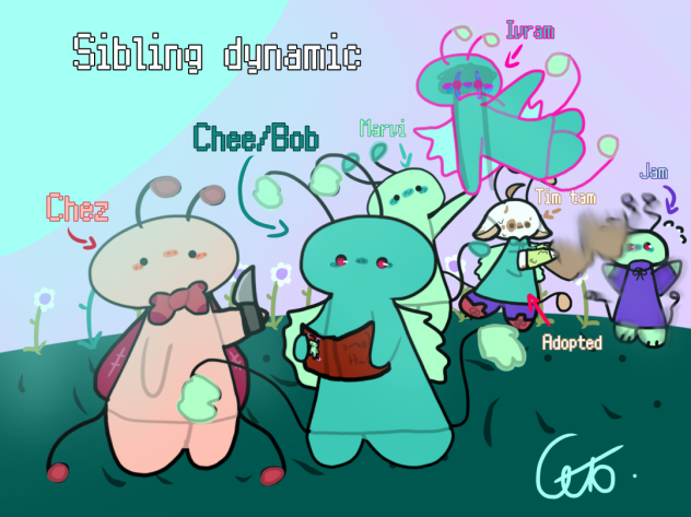 The sibling dynamic - ibisPaint