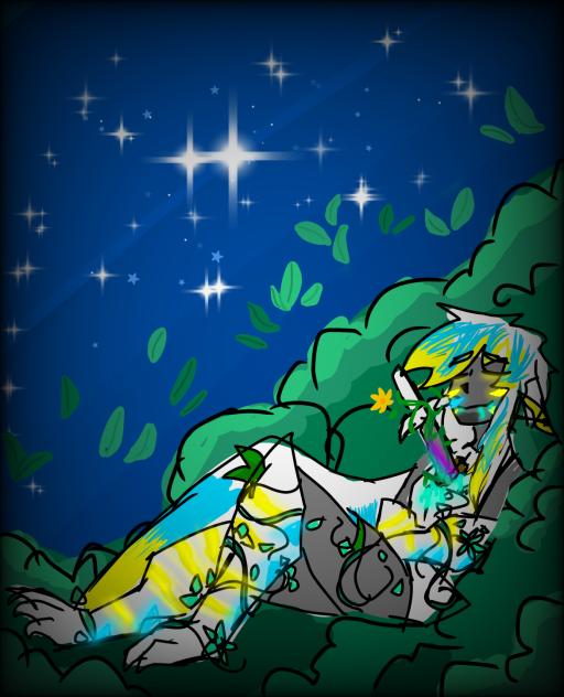 Another night alone - ibisPaint