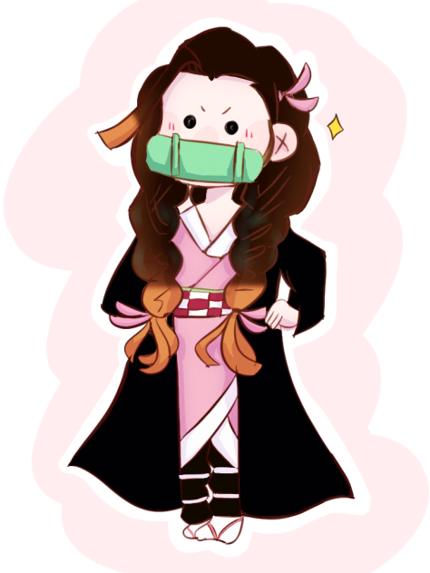 Nezuko-braid - ibisPaint