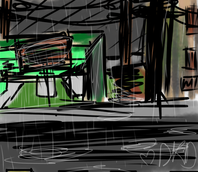 practice scenery - ibisPaint