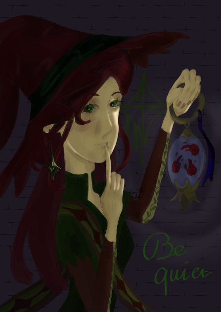 Be quiet - ibisPaint