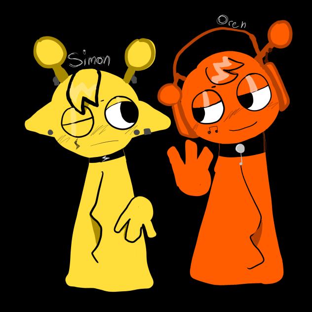 Simon and oren (rock and roll) - ibisPaint