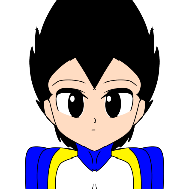 Vegeta girl 🎉💥 - ibisPaint
