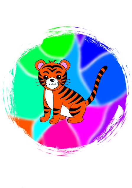 Happy Tiger - ibisPaint
