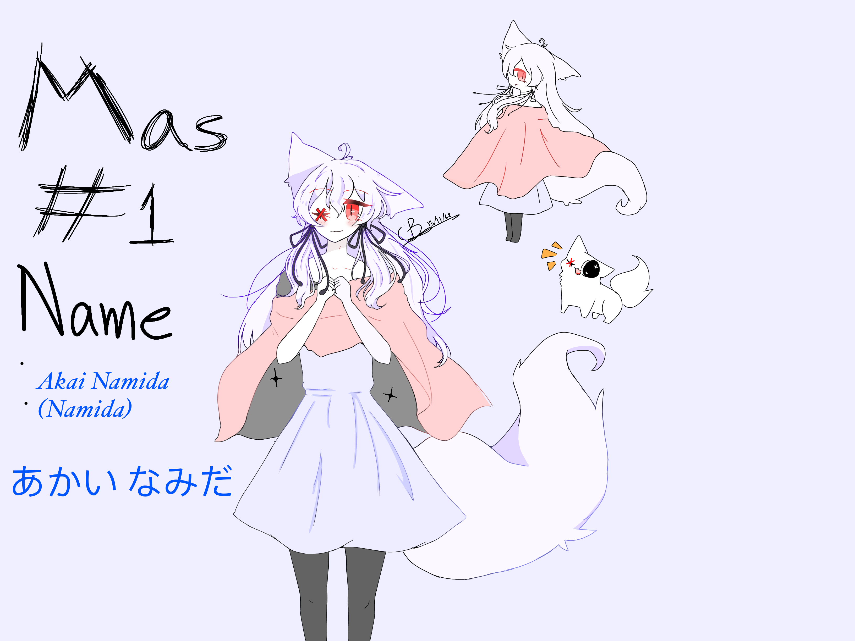 My mascot...Akai namida - ibisPaint