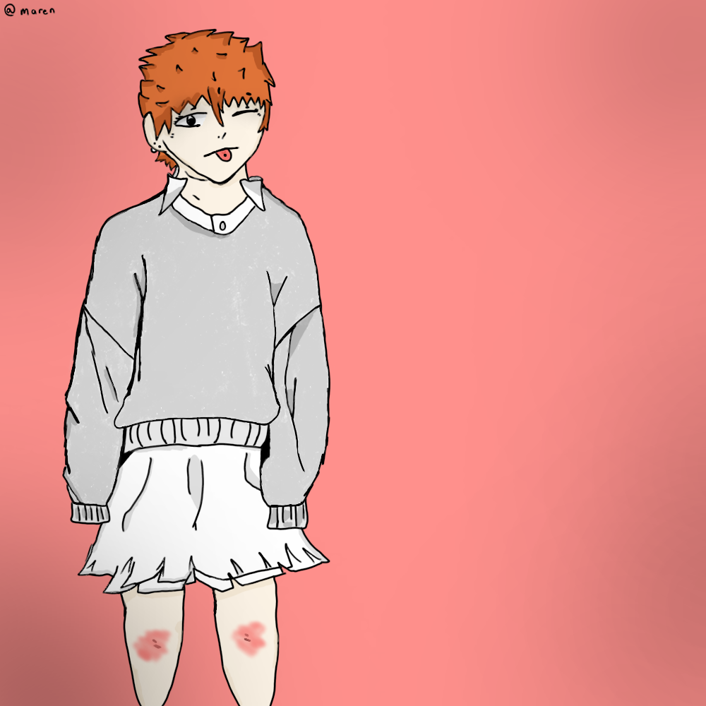femboy hinata - ibisPaint