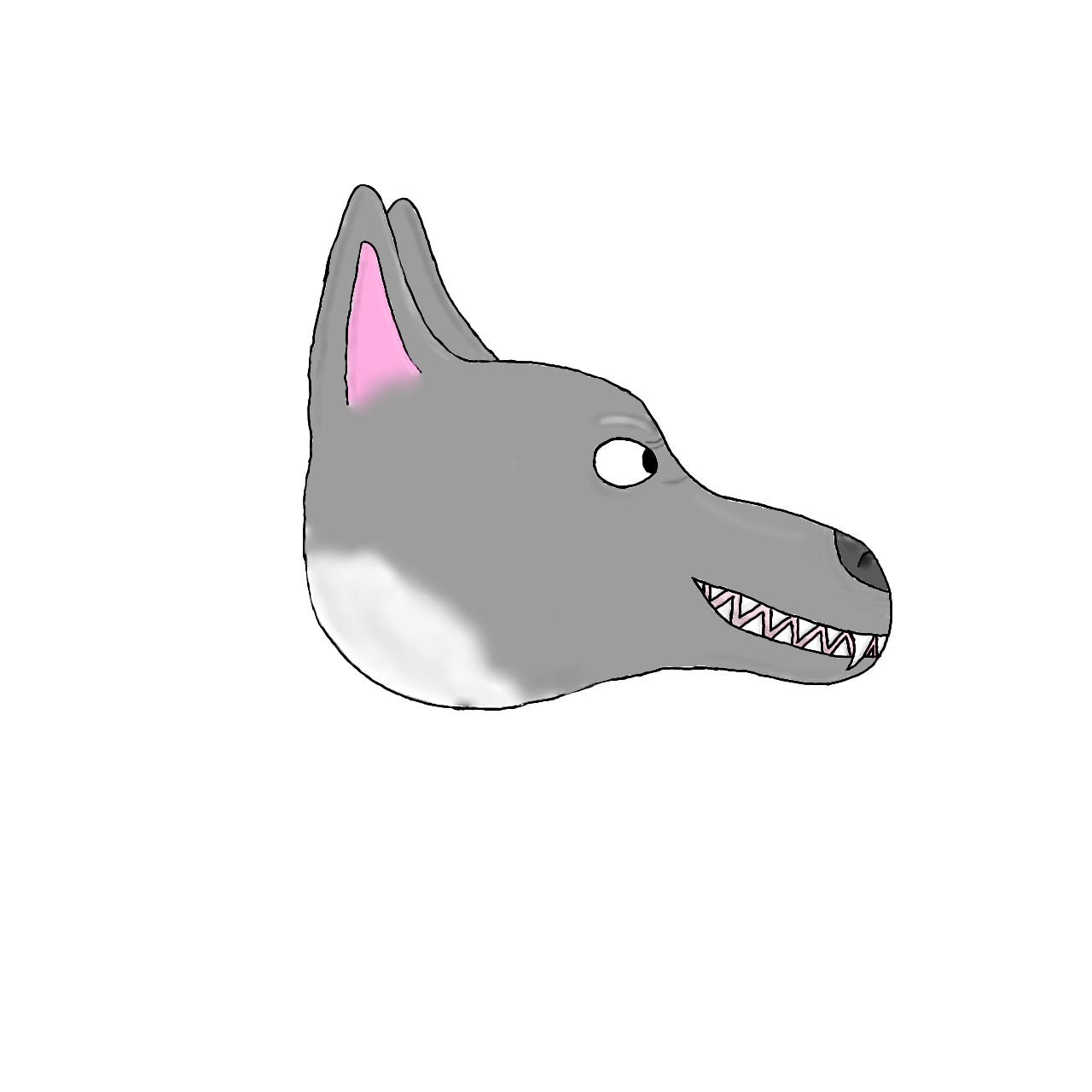 grey wolf - ibisPaint