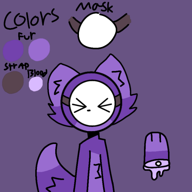 Purple Fox - ibisPaint
