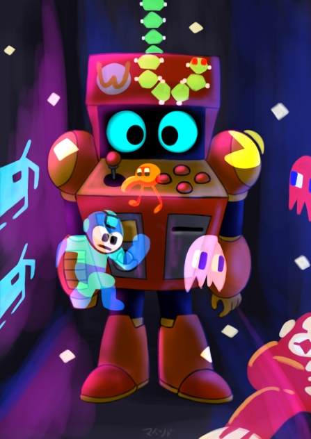 Retro controller - ibisPaint