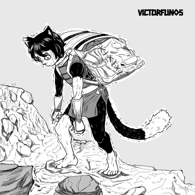 Inktober backpack + #fanart #Izutsumi - ibisPaint
