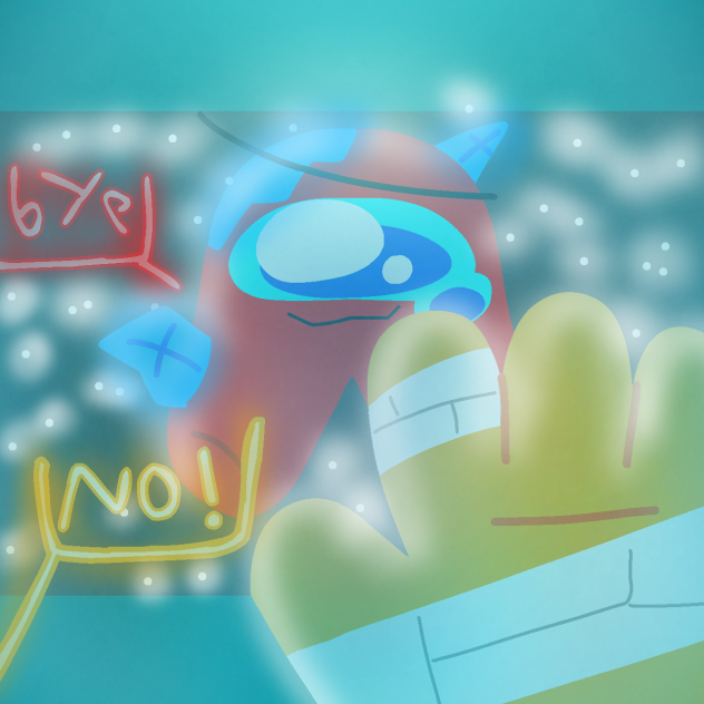 good bye red - ibisPaint