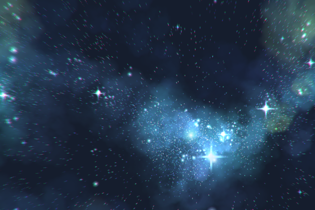 Another starry sky illustration - ibisPaint